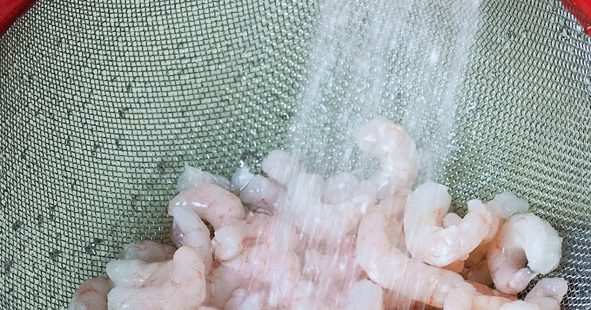 Thawing IQF Prawns | Cooking corner