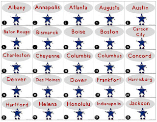 States and Capitals - Free Study Guide | Teacher's Take-Out