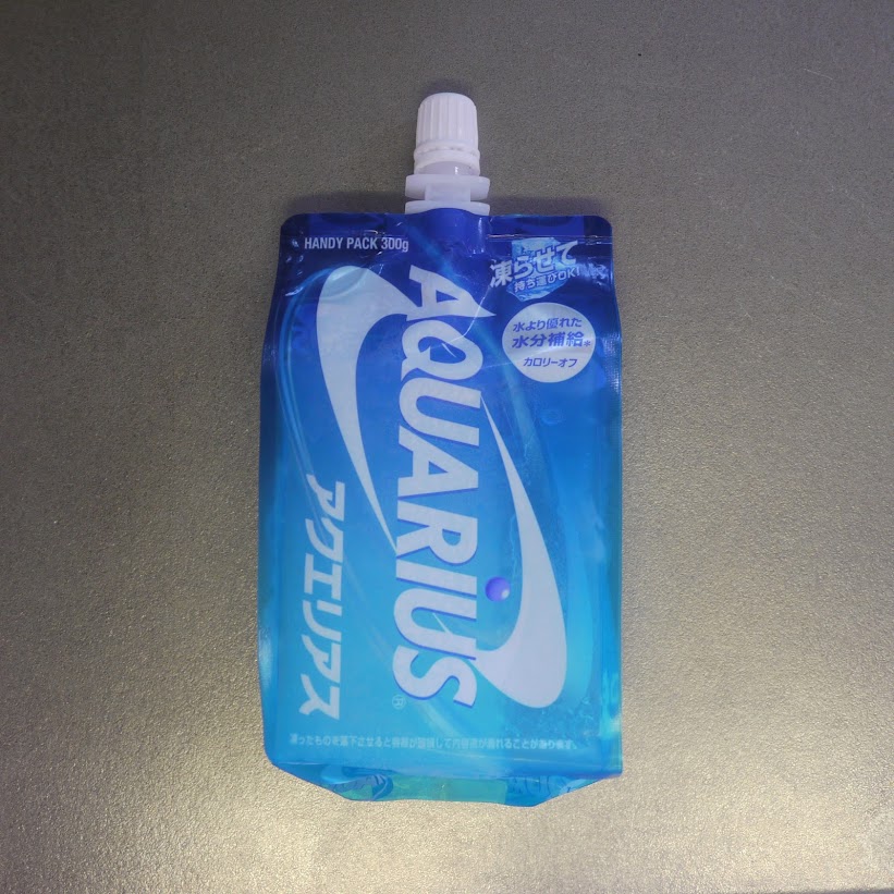 Food Science Japan: Photo - Coca Cola Aquarius Freezable Pouches