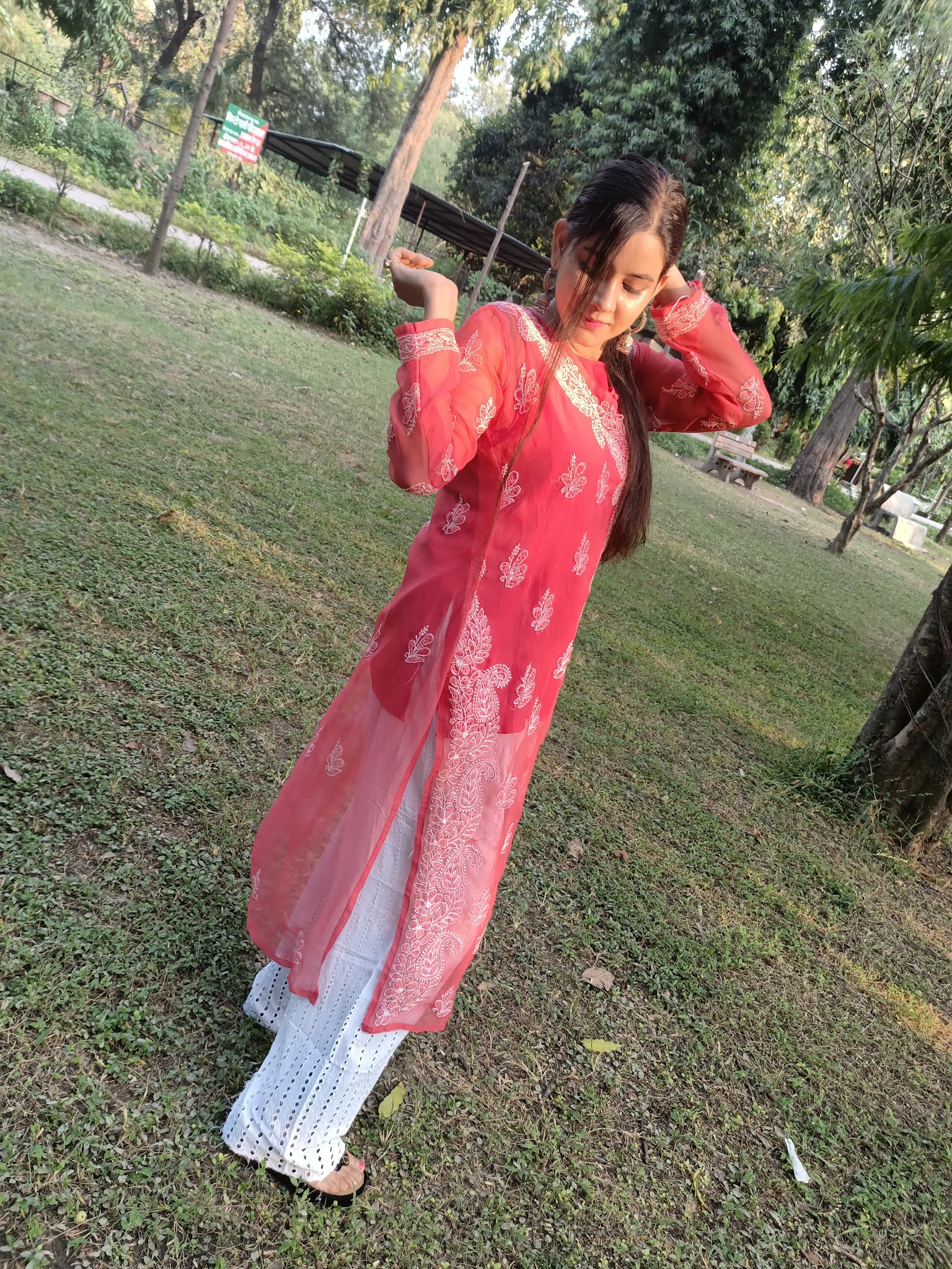 3 Ways to style a chicken kurti!!