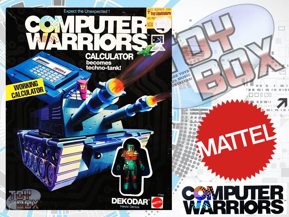 The Toy Box: Computer Warriors (Mattel)