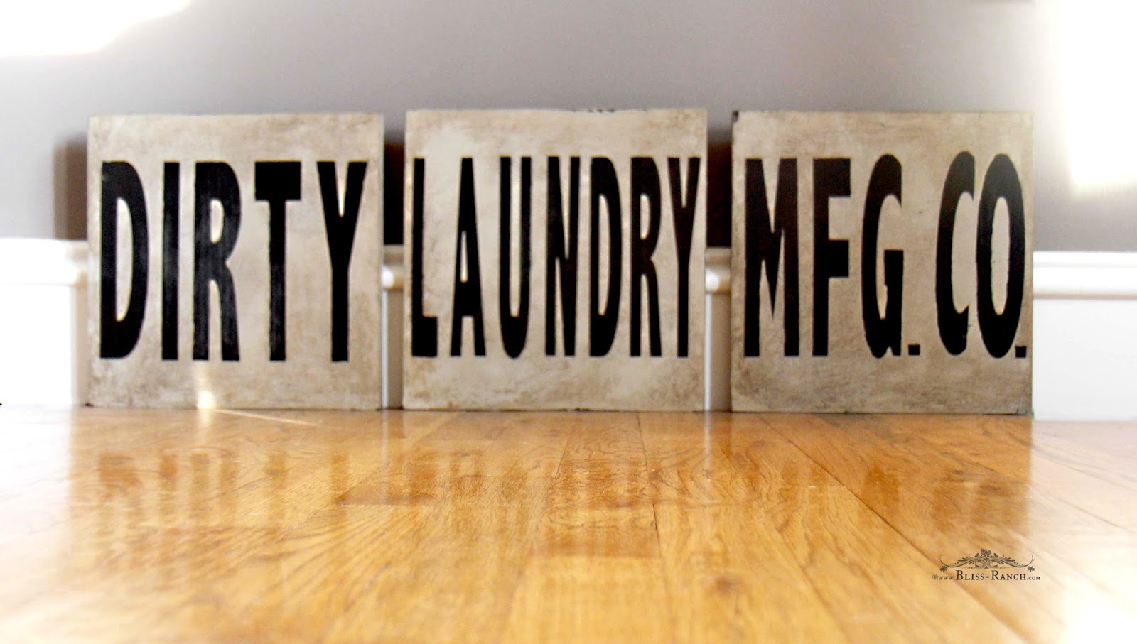 Bliss Ranch: Dirty Laundry.... Sign