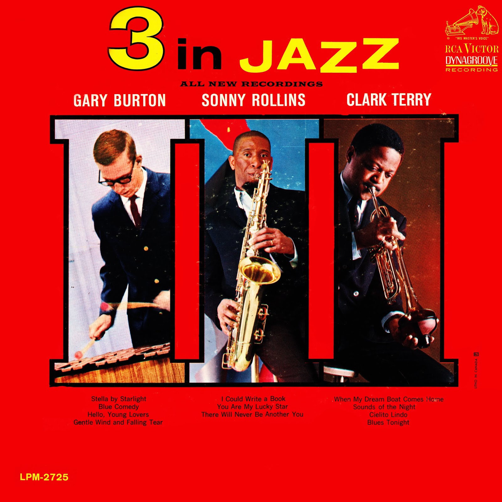 Audio Design Studio: 3 IN JAZZ LP 1963 RCA Victor Digital transfer ...