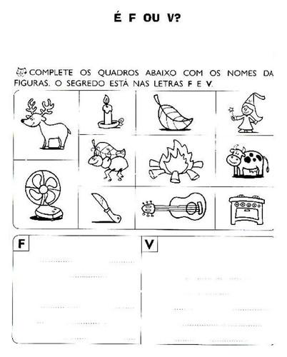 EDUCASIM: SONS DAS LETRAS: Fe V