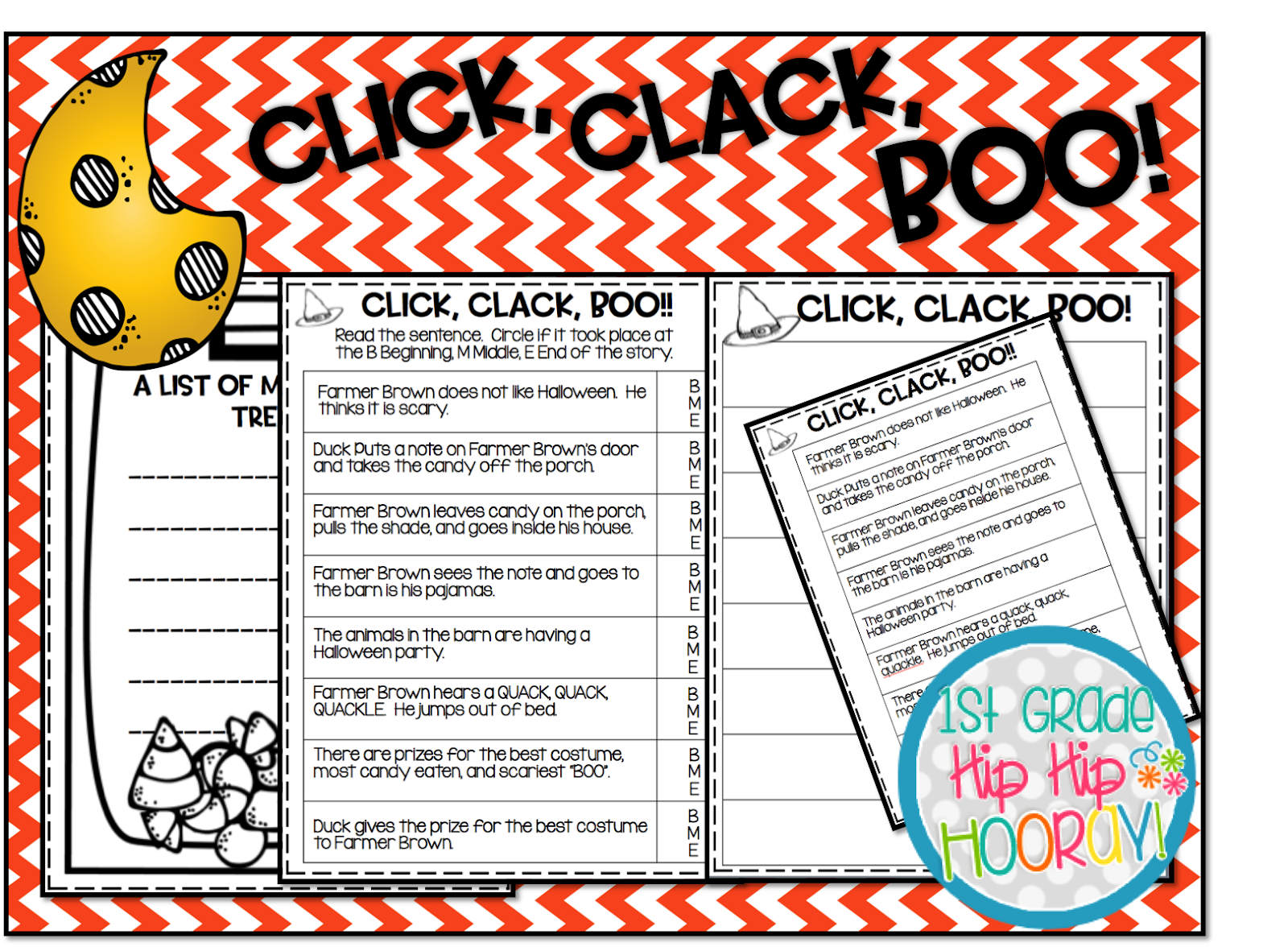 1st Grade Hip Hip Hooray!: Click Clack Boo...Doreen Cronin