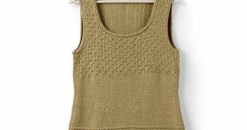 Beautiful Skills - Crochet Knitting Quilting : Serenity Knit Singlet ...
