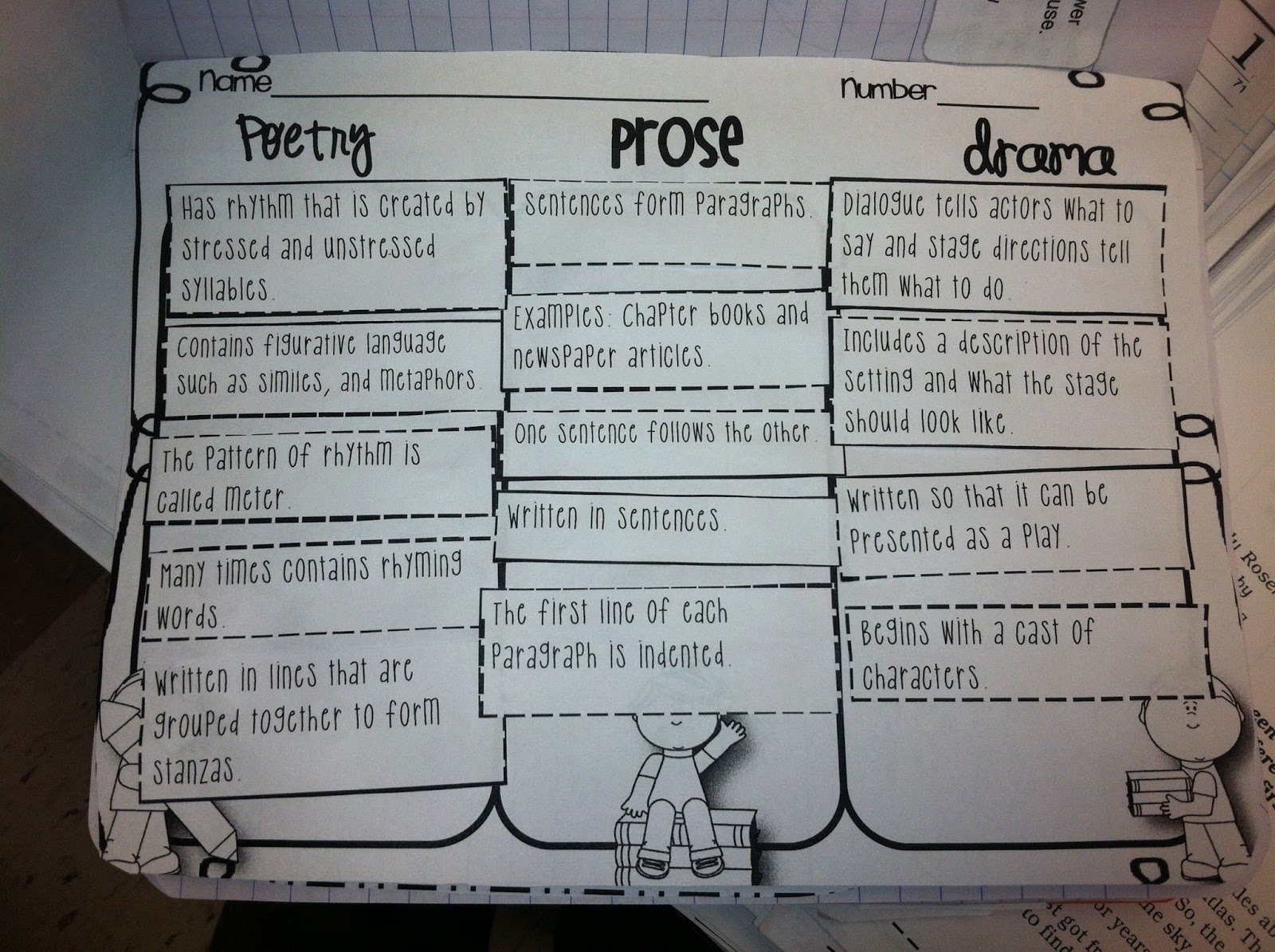 Fourth Grade Flipper: Workshop Wednesday {Poetry}