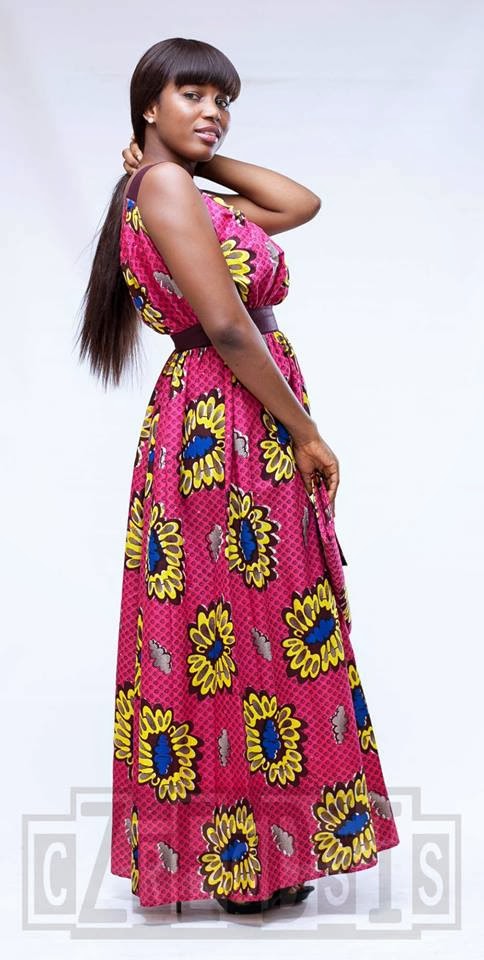 Subira Wahure Official African Couture Blog: KITENGE;MAXI DRESS