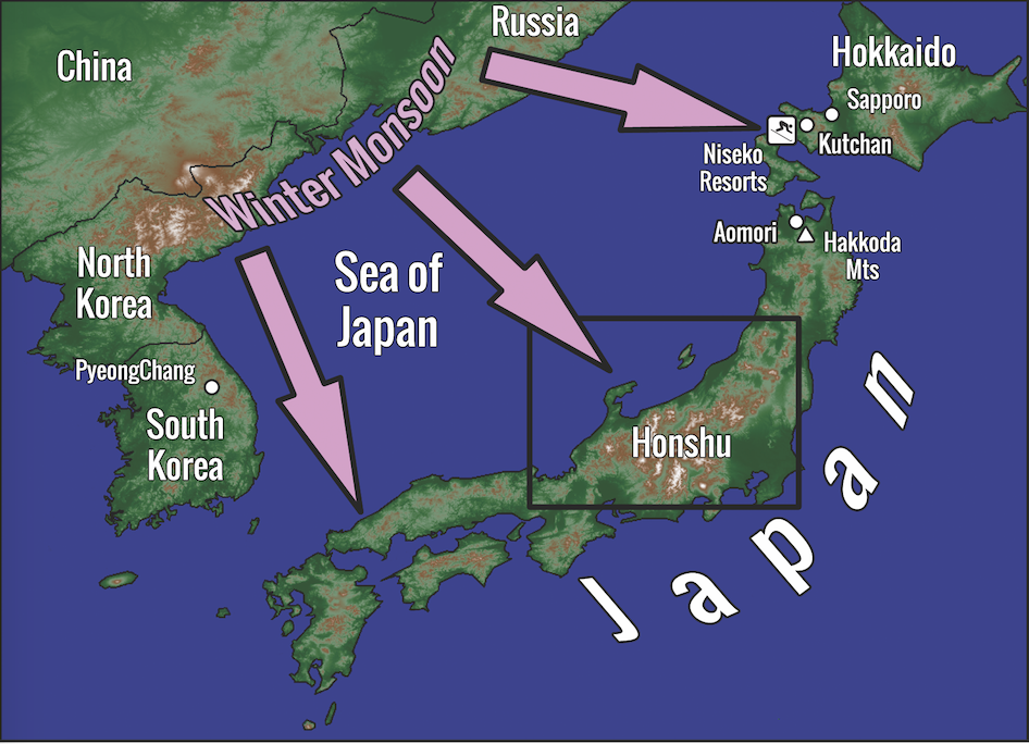 Wasatch Weather Weenies: A Primer on Sea-Effect Snows of Japan