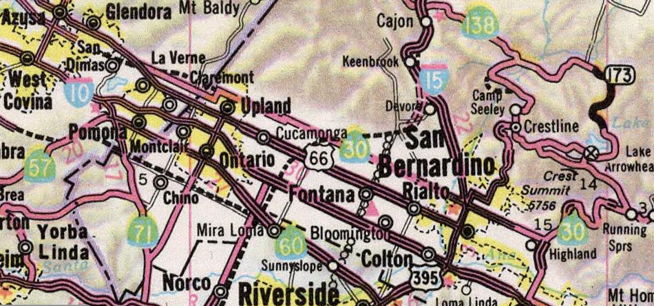 Interstate 210 the Foothill Freeway