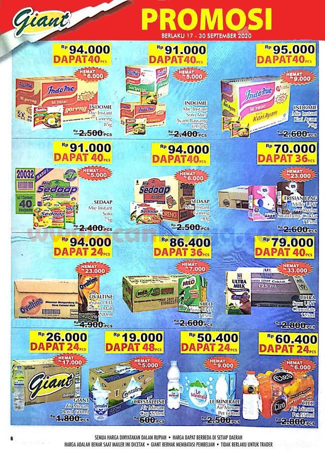 √ Katalog Giant Promo Mingguan 1 - 14 Oktober 2020 - scanharga | Harga ...