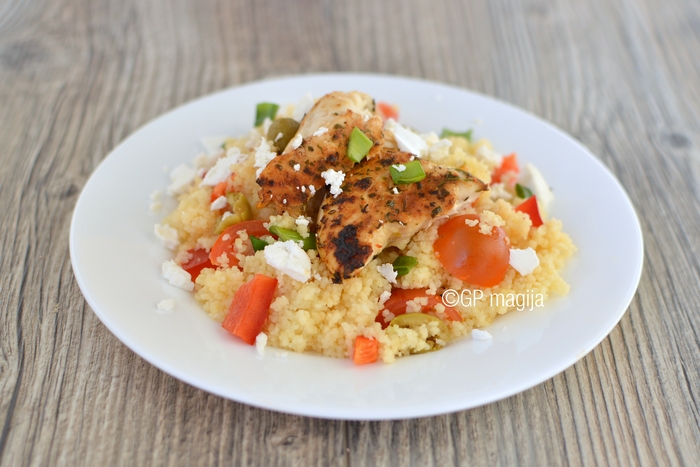 GĖRIMŲ IR PATIEKALŲ MAGIJA: Kuskusas su vištiena ir daržovėmis