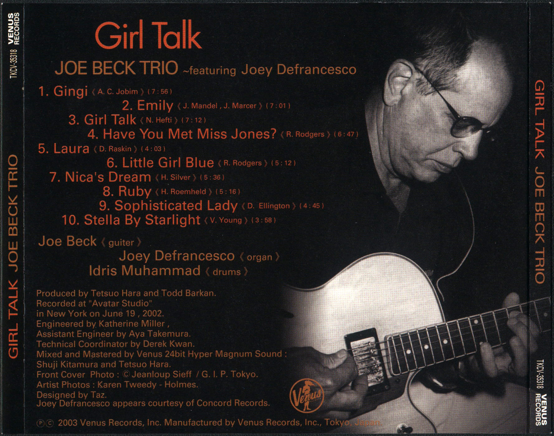 Divagando....................: Joe Beck - Girl Talk