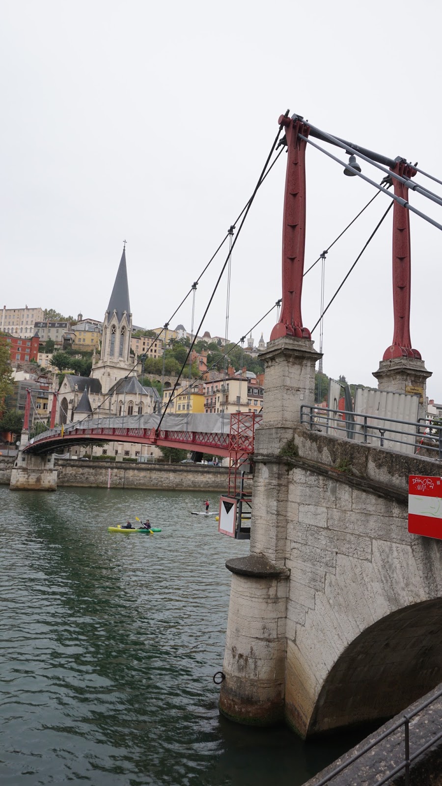 Bridge of the Week: Bridges of Lyon: Passerelle Paul Couturier across ...