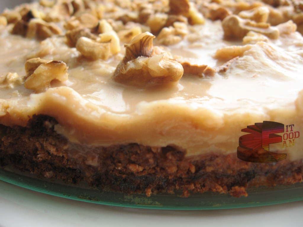 Snickers light - z jabłkami i na bananowym spodzie