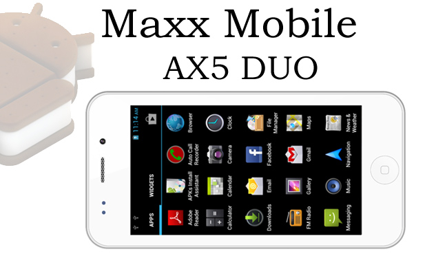 Maxx Mobile AX5 DUO price in India