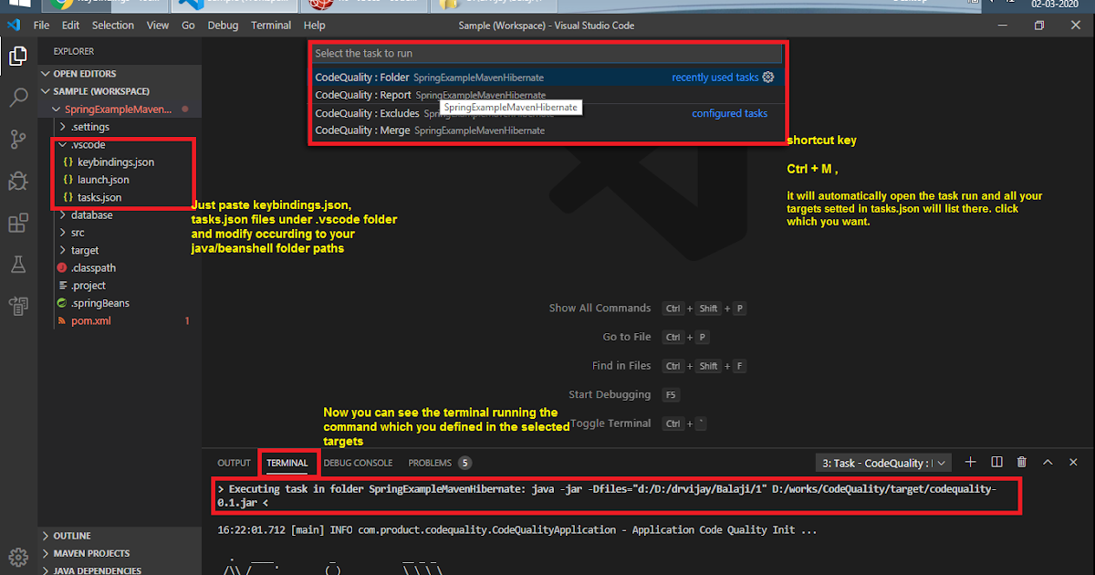 Vijay's Blog: VSCode Visual Basic Code - Editor Custom Command Settings