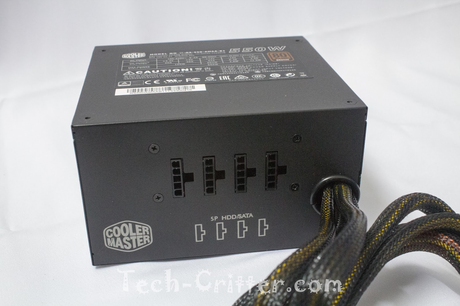 TCHW Reviews: Cooler Master G550M Power Supply Unit Unboxing and Review