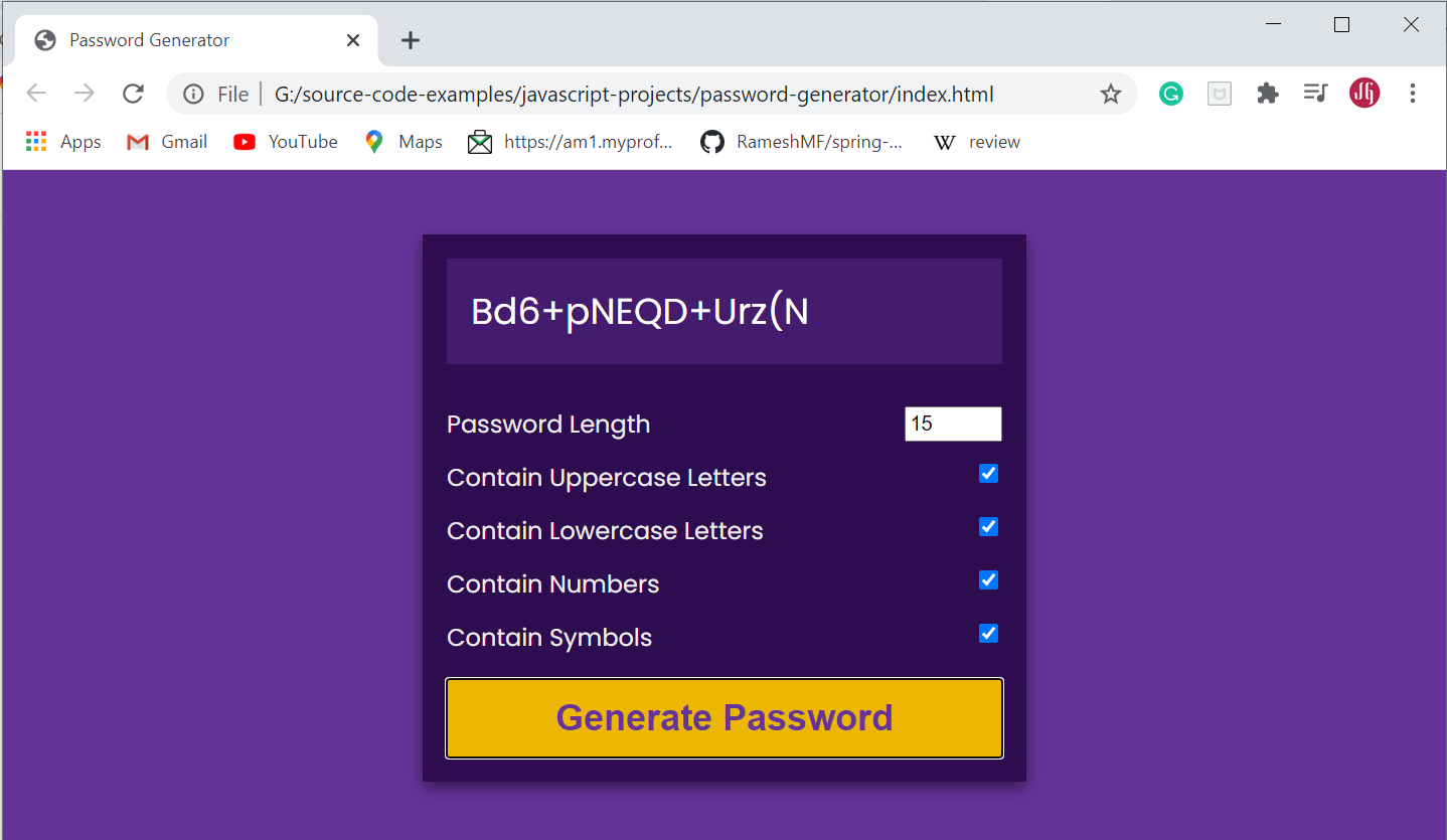 Source Code Examples