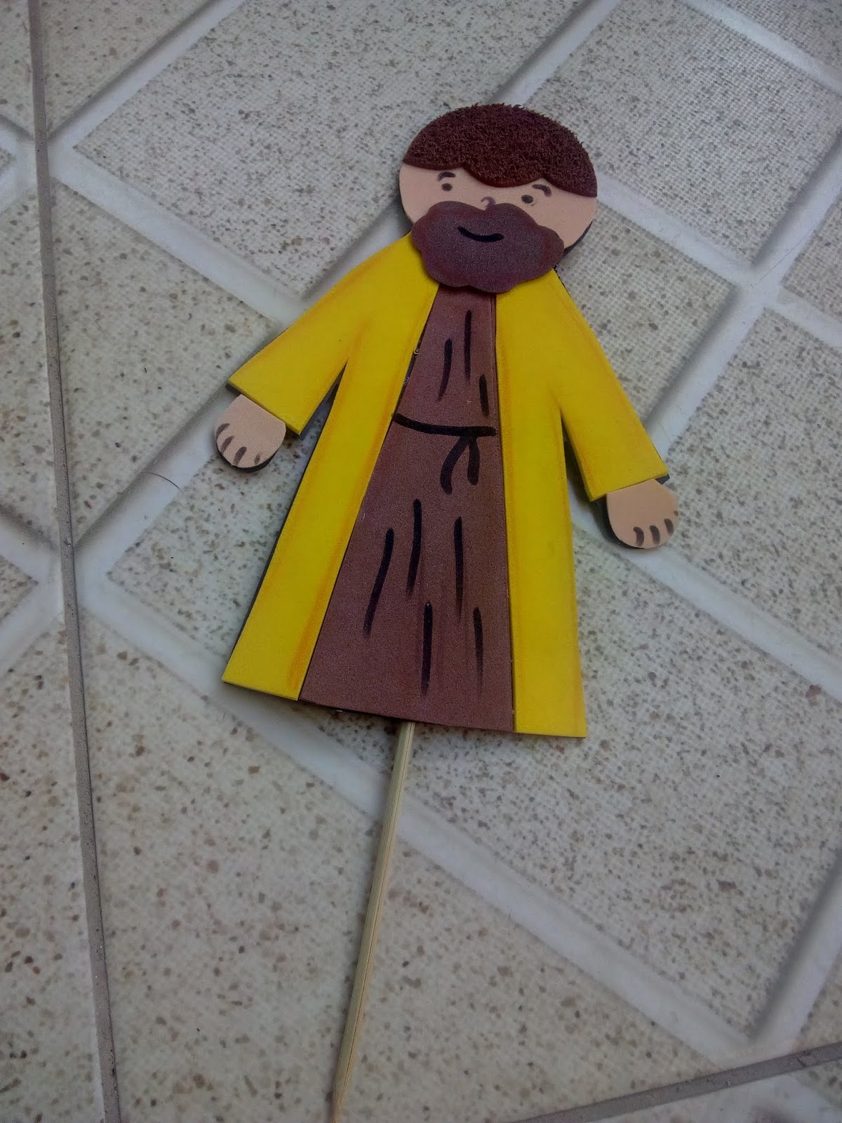 Artes: Moldes de Jesus e discípulos para você usa em sua pregação.