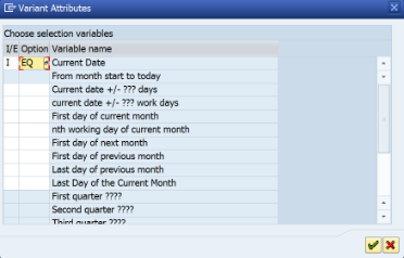 SAP ABAP Central: Selection Screen Variants - Part III