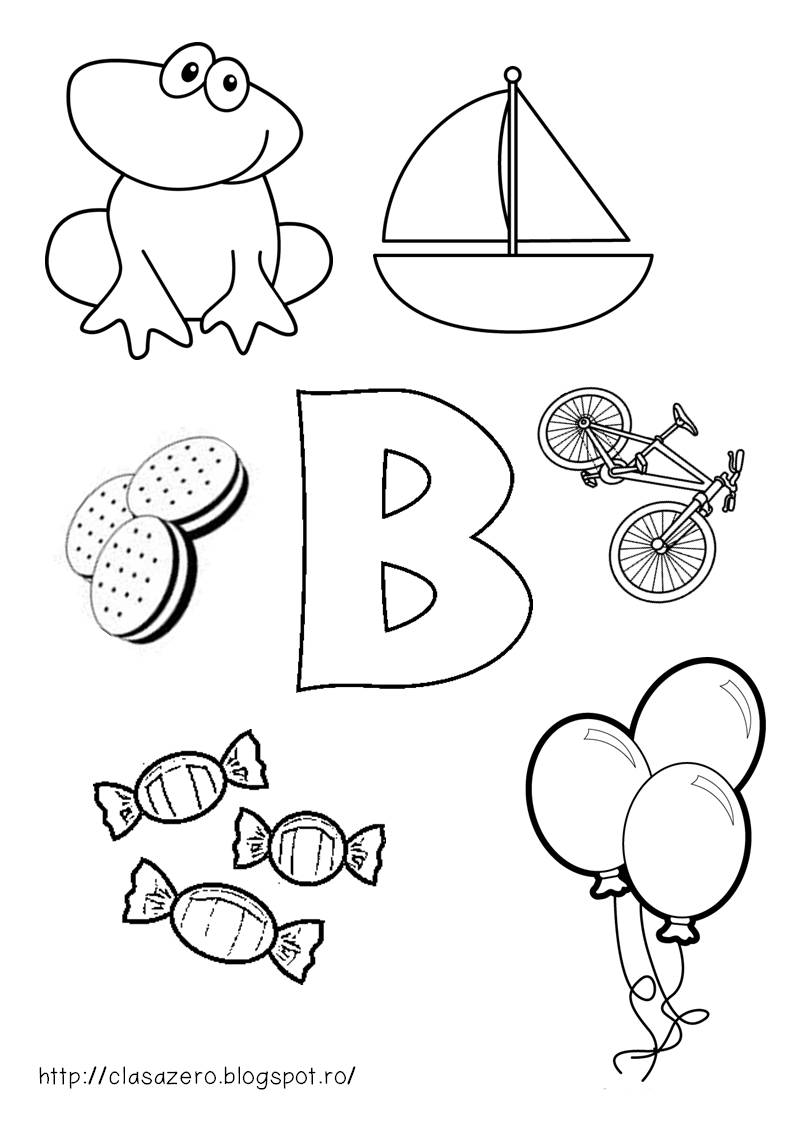 Clasa pregatitoare: Fise litere