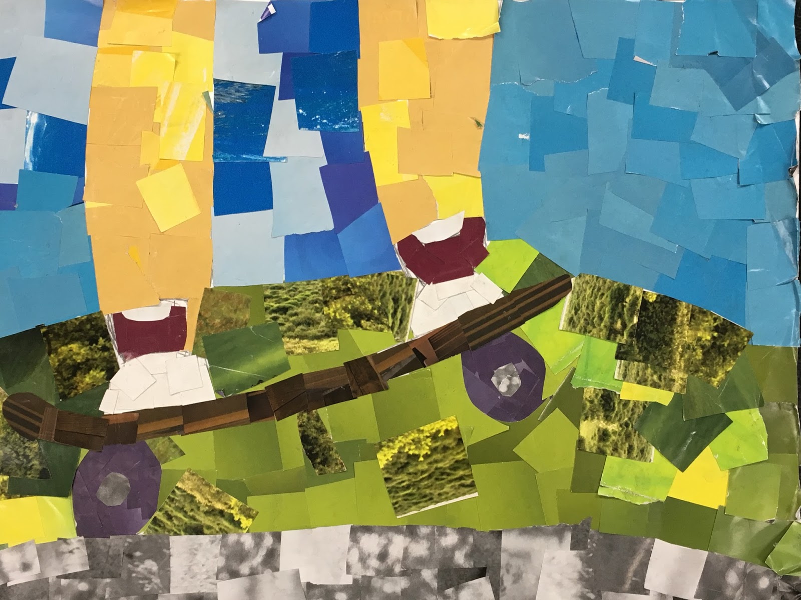 Mrs. Wille's Art Room: 6th grade magazine hobby collage