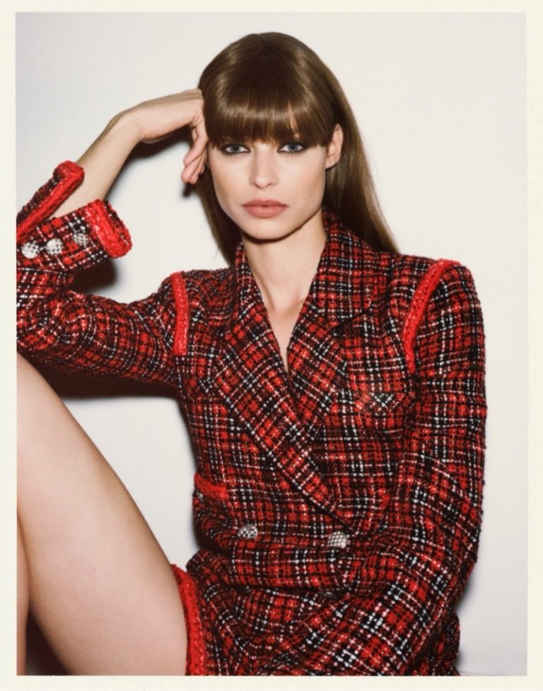 Últimas Tendencias: Birgit Kos modela la moda inspirada en el Glam de ...