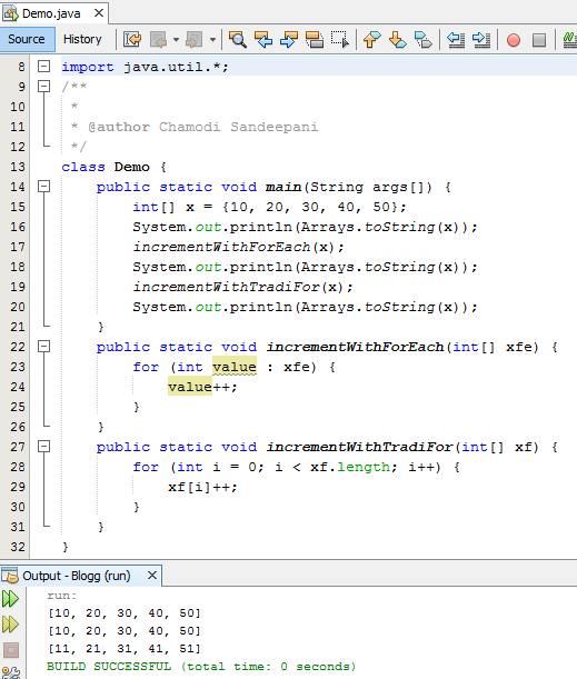 Java Programming Sinhala Tutorial For Each Loop Part 20 ~ It 1486