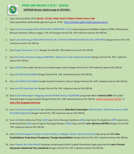 SMKN 2 SETU BEKASI: SMK NEGERI 2 SETU BEKASI