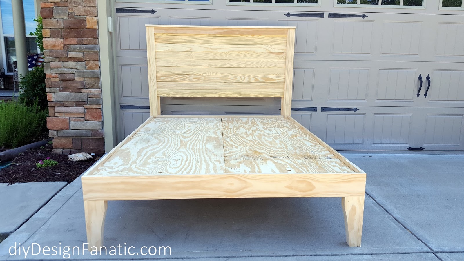 A 1" hole was drilled in the foot, so that they could be easily placed ...