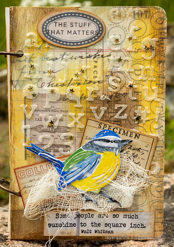 Layers of ink: DIY Bird Notebooks