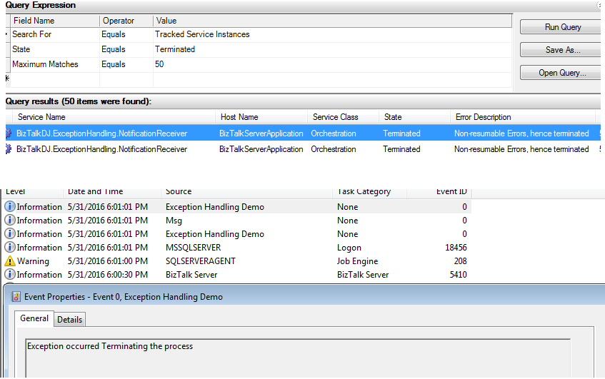 Microsoft Integration Platform (BizTalk and Azure iPaaS): Exception ... Microsoft Integration Platform (BizTalk and Azure iPaaS): Exception ...