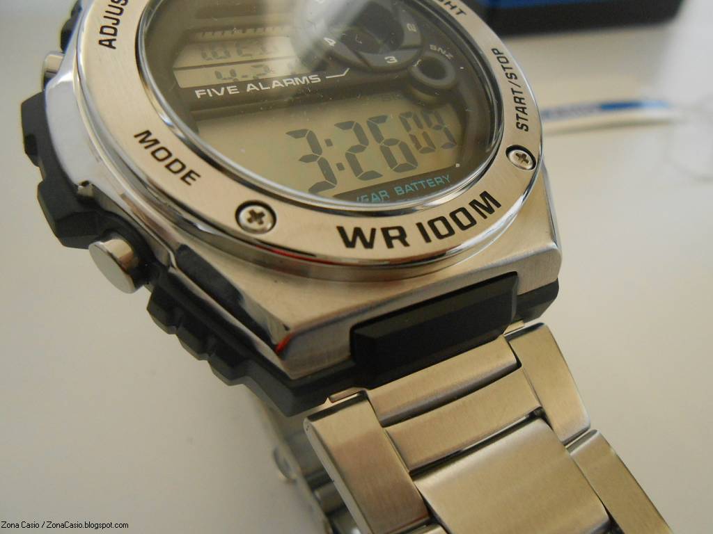 Zona Casio: Prueba del Casio MWD-100, el "G-Steel" de Collection