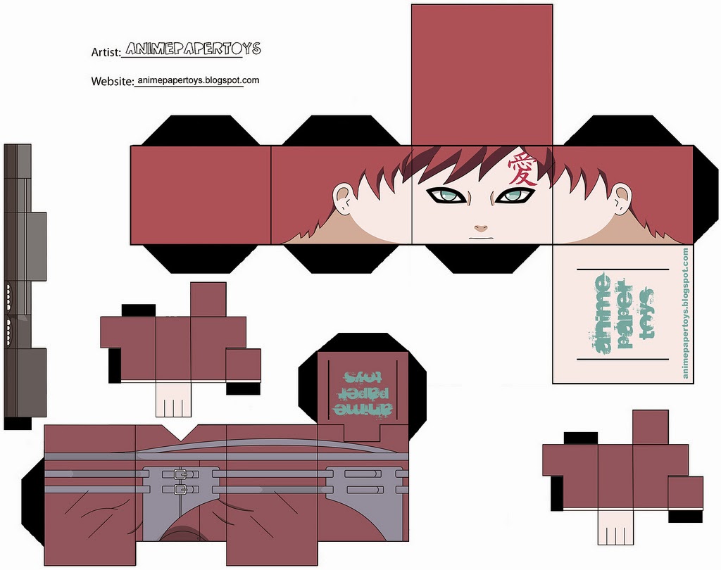 Contoh Kreasi Papercrafts Danbo