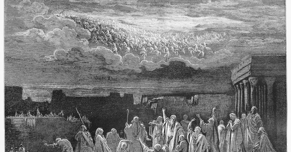 The Heavenly Army ~ High resolution Art photos museum quality images