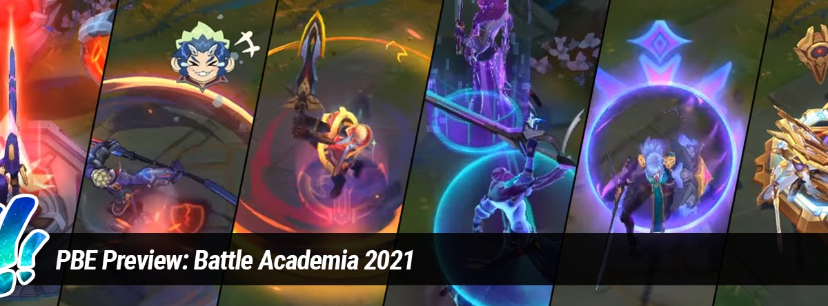 Surrender at 20: PBE Preview: Battle Academia 2021