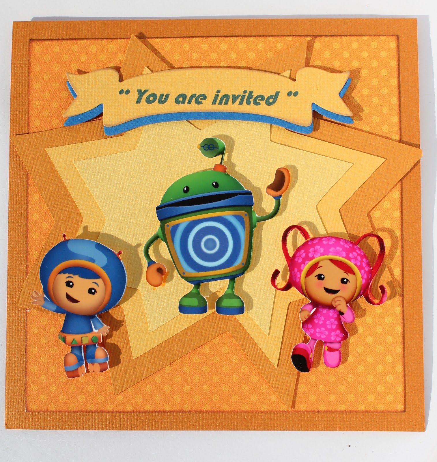 Custom Invites and Designs by Jessica.: Team Umizoomi Party Invites