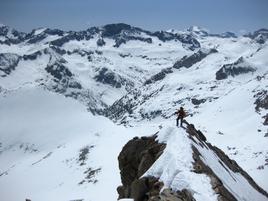excess vertical: Mt Johnson, South Lake Area