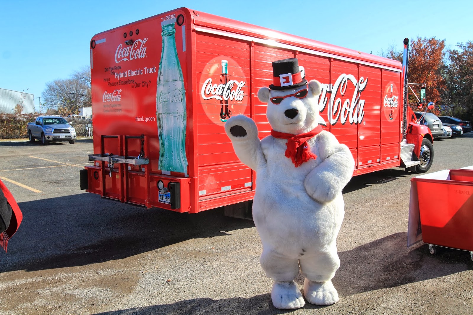 RSVP Calendar: Coca-Cola Polar Bear Brings Holiday Cheer to Salvation Army
