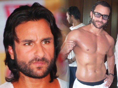 Hot Body Shirtless Indian Bollywood Model And Actor Saif Ali Khan