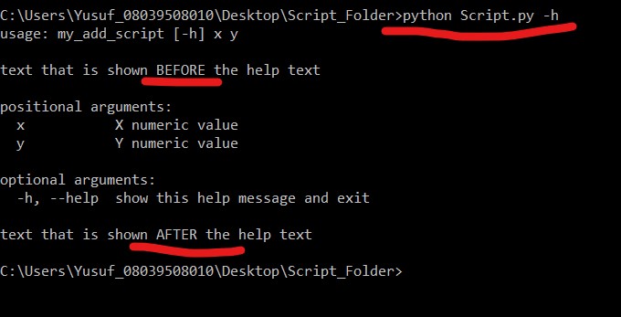 Geospatial Solutions Expert Python Command Line Argument Parse Variable Value At Run Time
