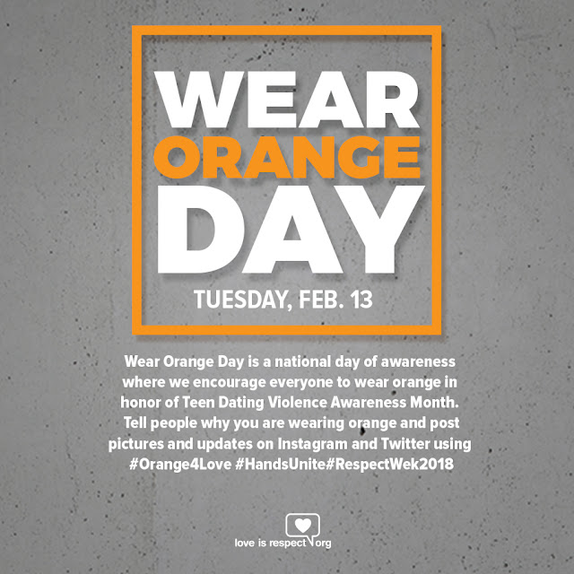 Wear Orange Day 2018: Hands Unite: Do Your Part!