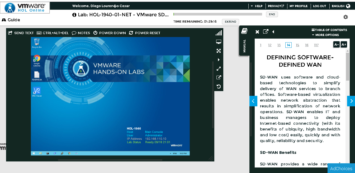 Café com Redes: Lab online SD-WAN VeloCloud VMware