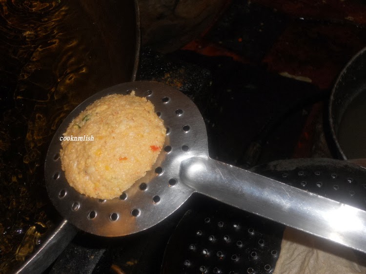 cooknrelish: Multi Lentil Fritter or " Thavala Vadai"