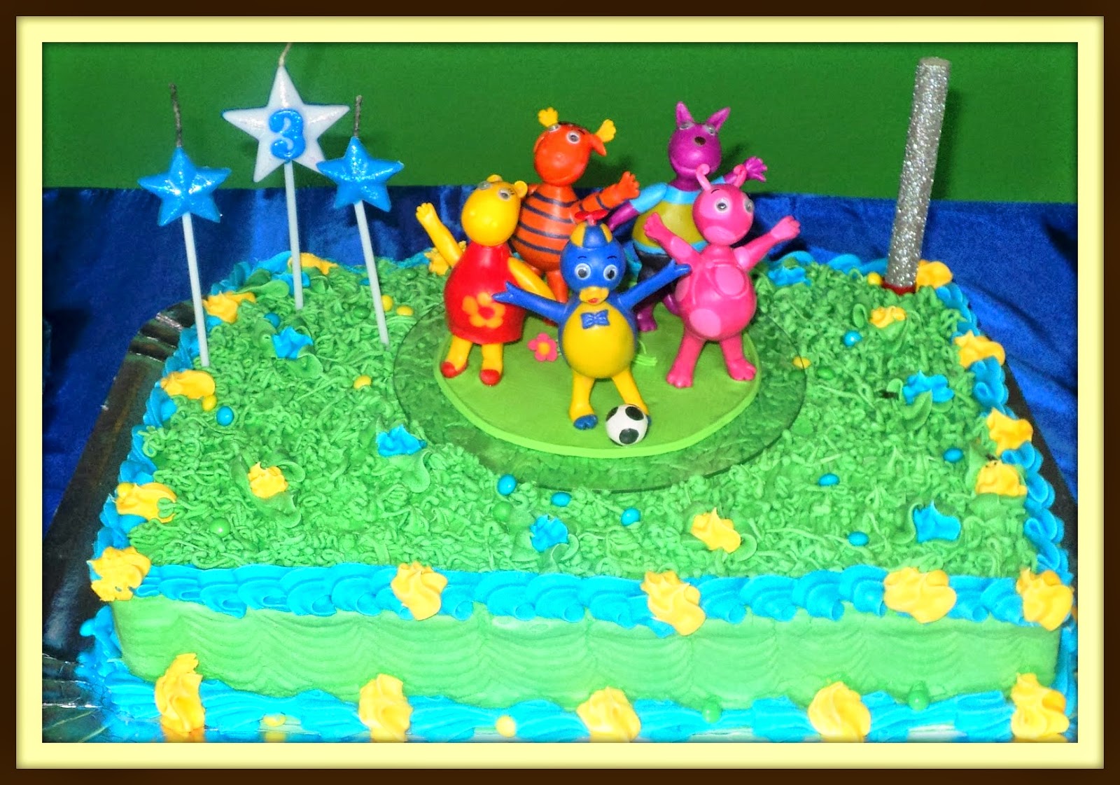 Mamãe Trakina: 3 Anos Italo Tema Backyardigans