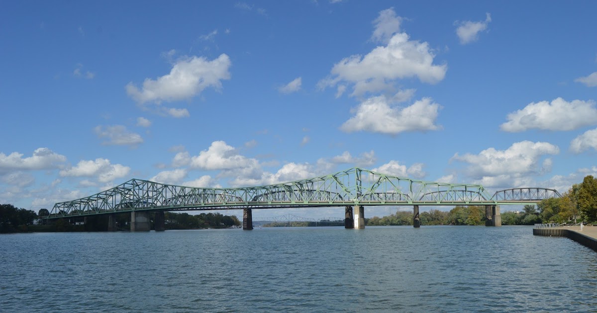 Industrial History: Parkersburg-Belpre Bridge over Ohio River
