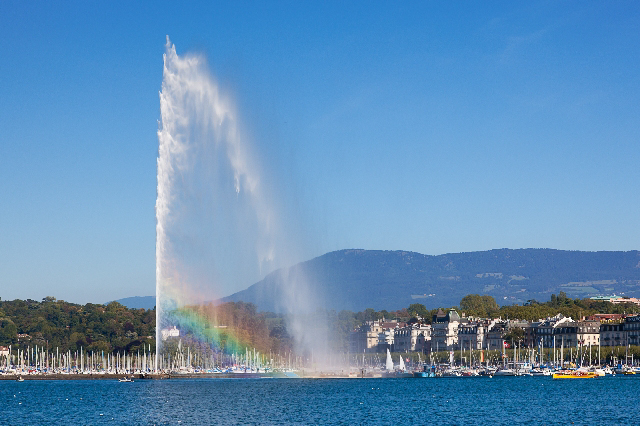 Patrick von Stutenzee's History Blog: Geneva Landmark Jet d'Eau is a ...