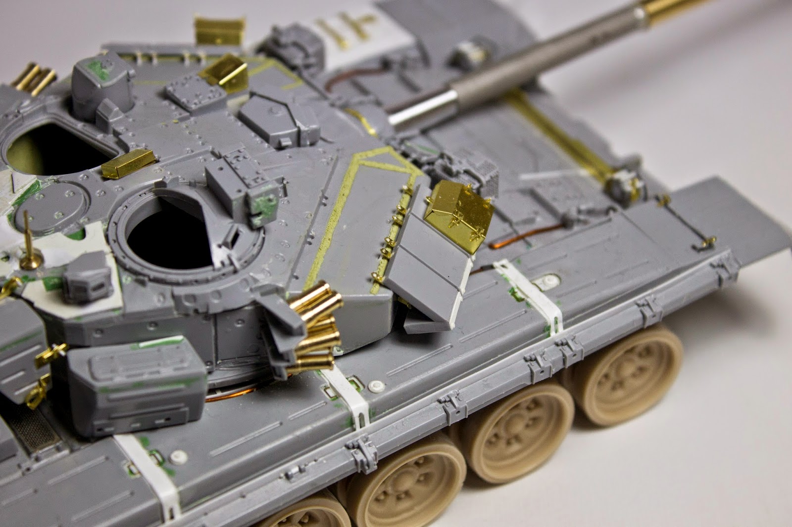 Modeller's Lair: T90 Zvezda - Part II