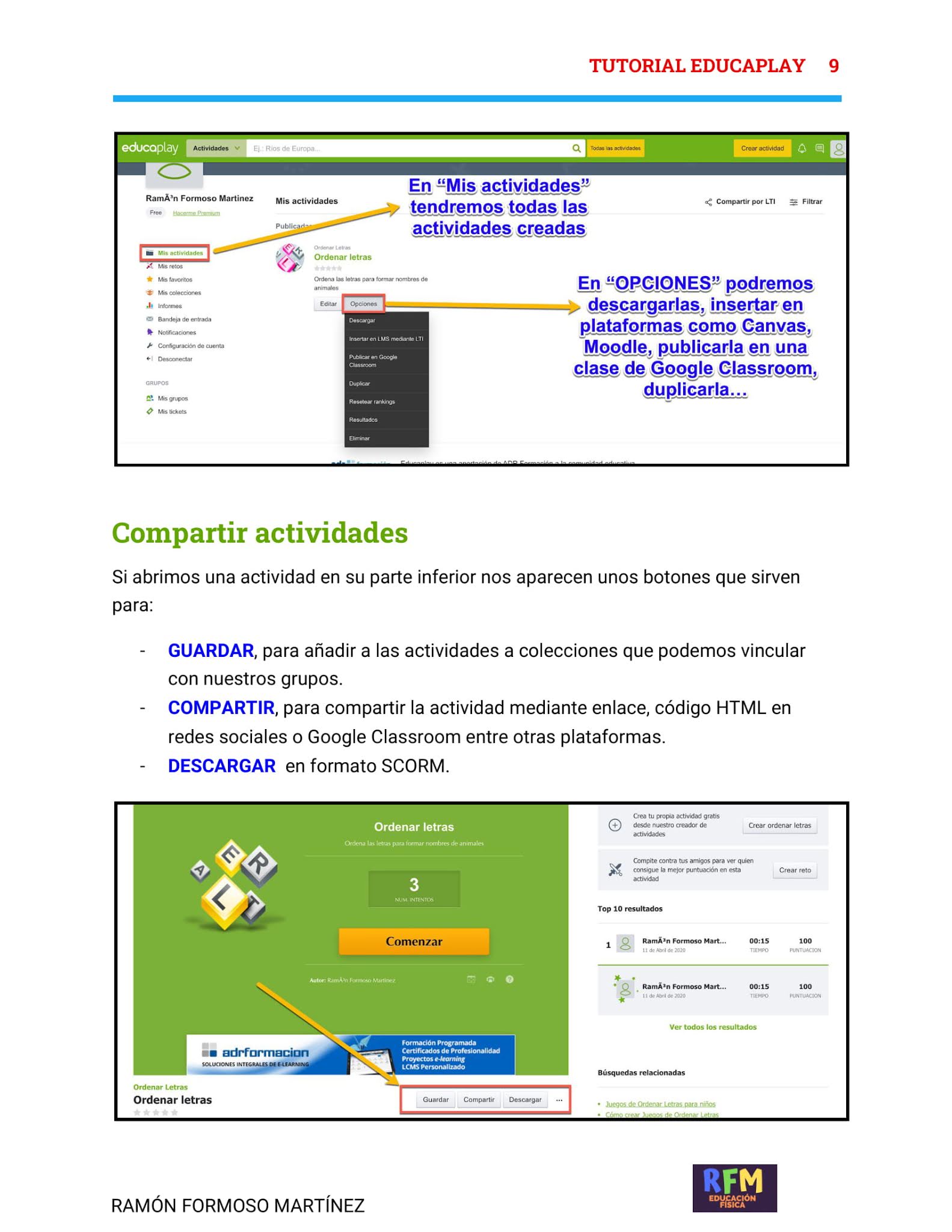 Educación y Tecnología: TUTORIAL DE EDUCAPLAY